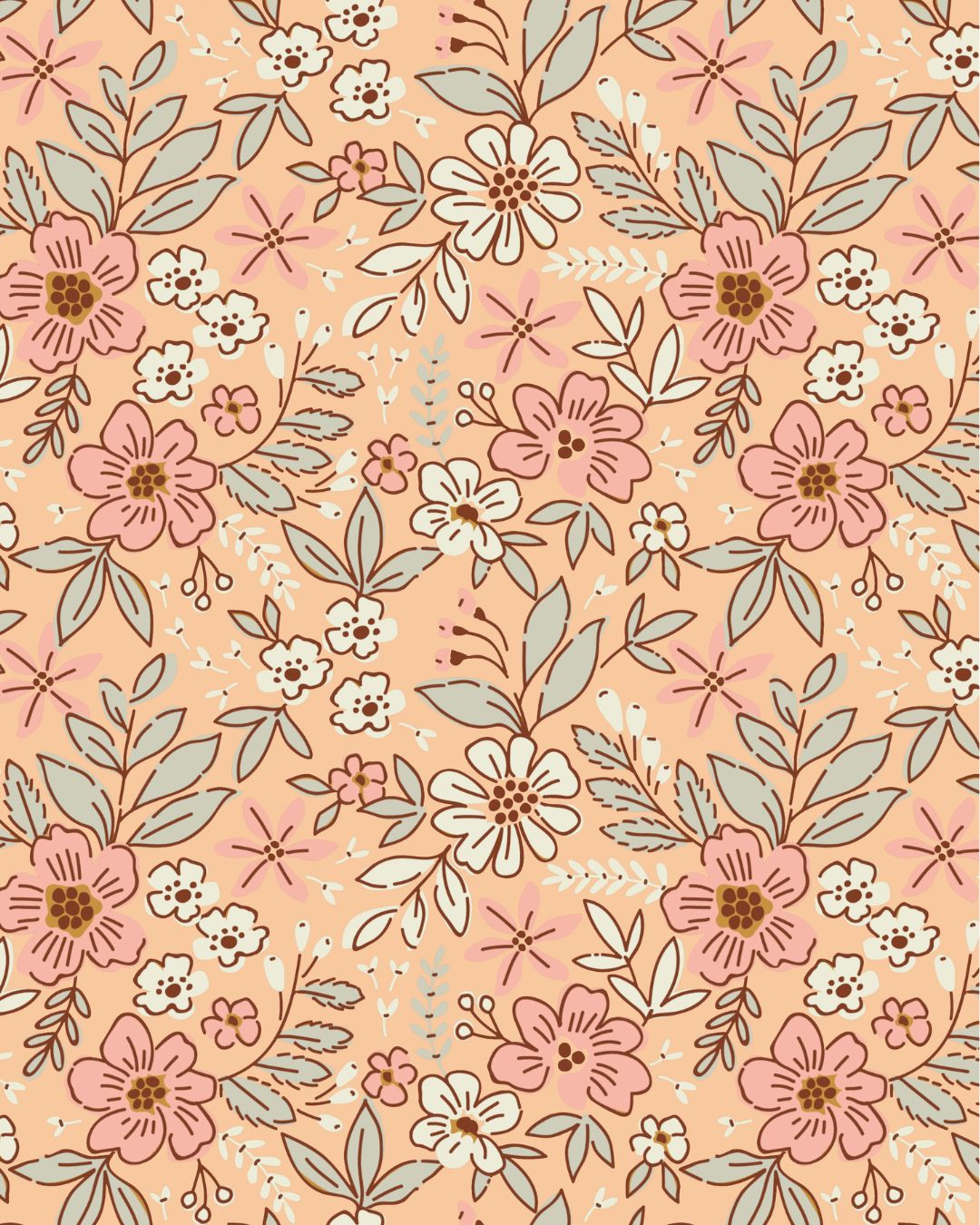 Blooms Peach – Harmony J