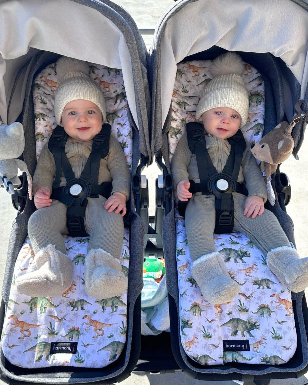 Double Pram Liners | Custom Design & 100% Cotton – Harmony J