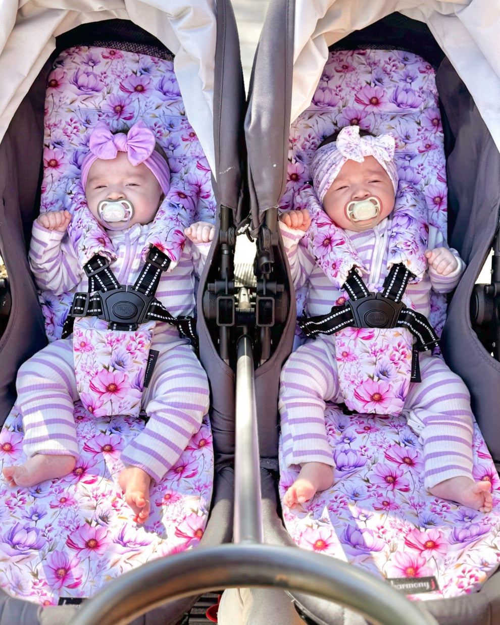 Double Pram Liners | Custom Design & 100% Cotton – Harmony J